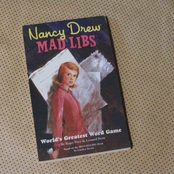 Accents | Rare Nancy Drew Mad Libs Never Used | Poshmark